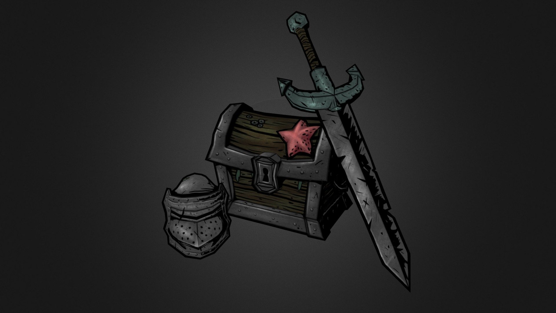 Insane - Test Darkest Dungeon - 3D model by Valentine Reina ...
