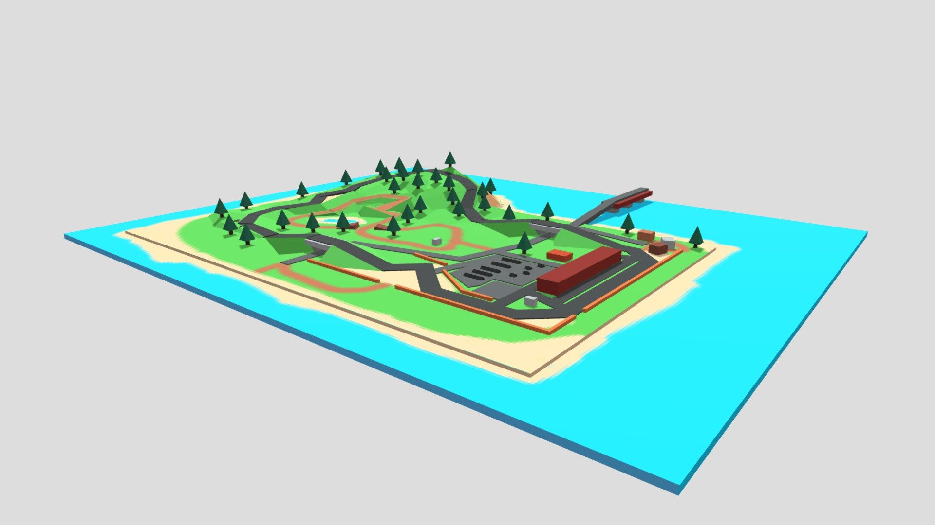 Dogbyte Circuit - 3D model by earthbattv [87dcab1] - Sketchfab