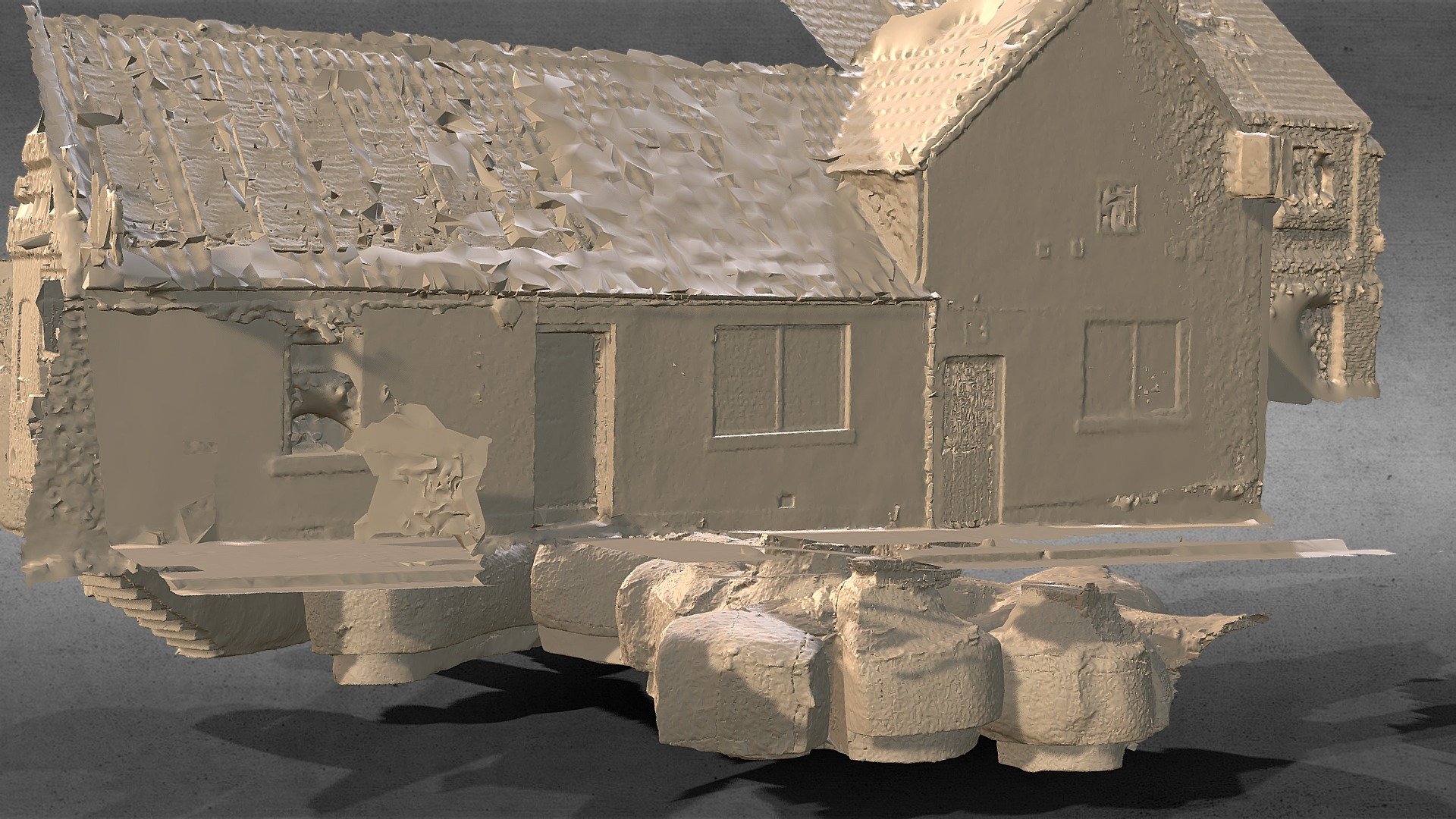 Secret passages below Gilmerton Cove - 3D model by Commendium ...