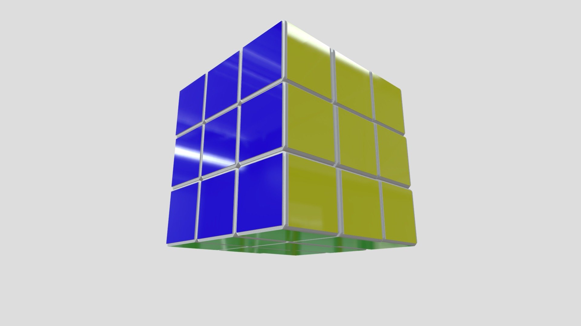 Rubik's Cube - Download Free 3D model by me_blender [87dd890] - Sketchfab
