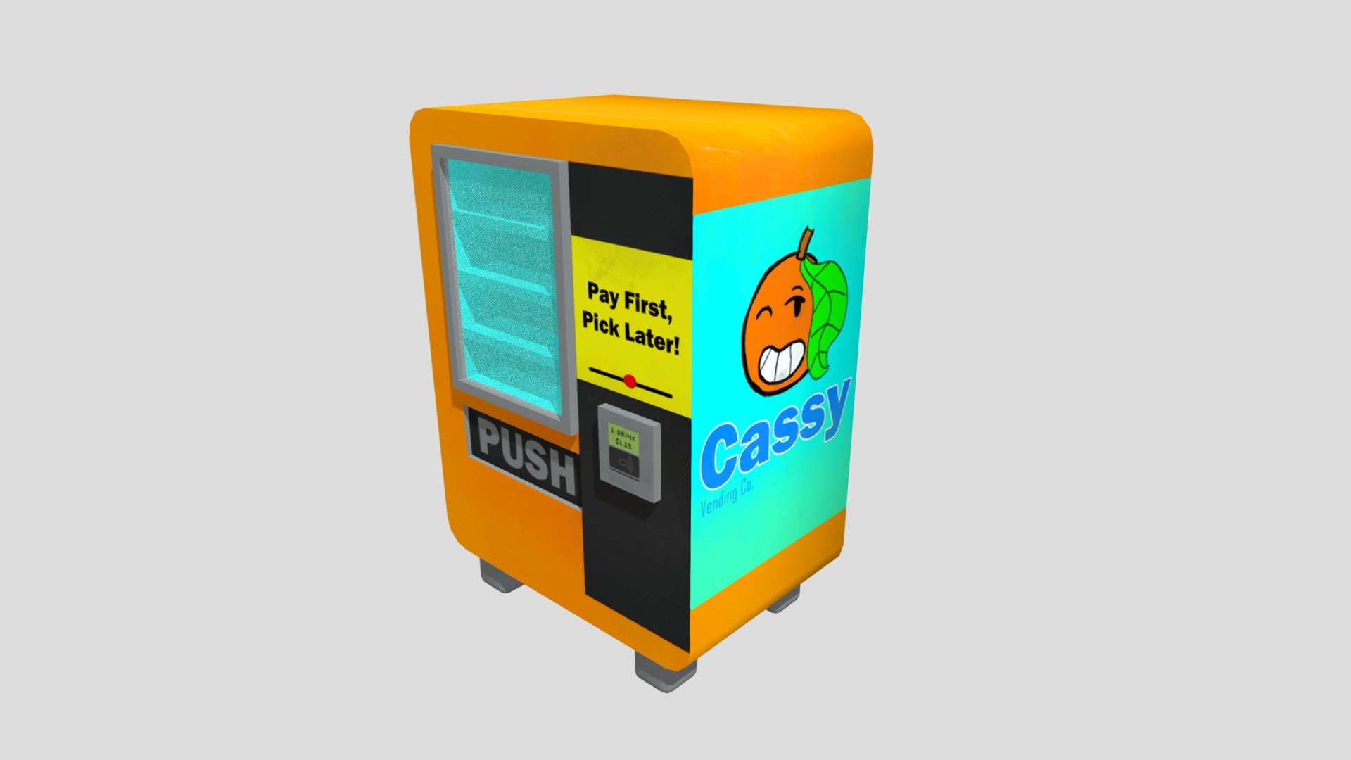 Vending Machine - Download Free 3D model by Ami The Robot ...