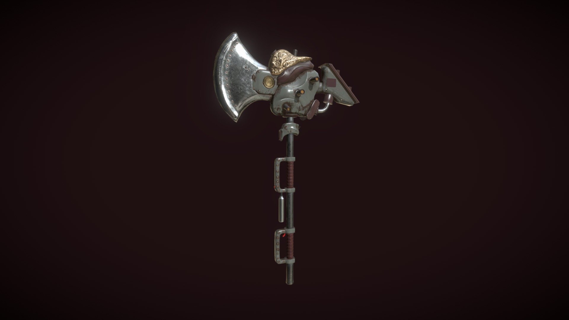 W9094175_HardSurfaceModelling_CyberAxe - 3D model by Nooie [87dfcf2 ...