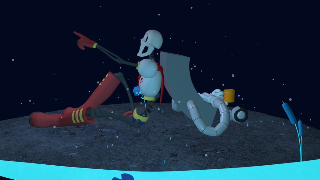 Undertale - A 3D model collection by Varntex - Sketchfab