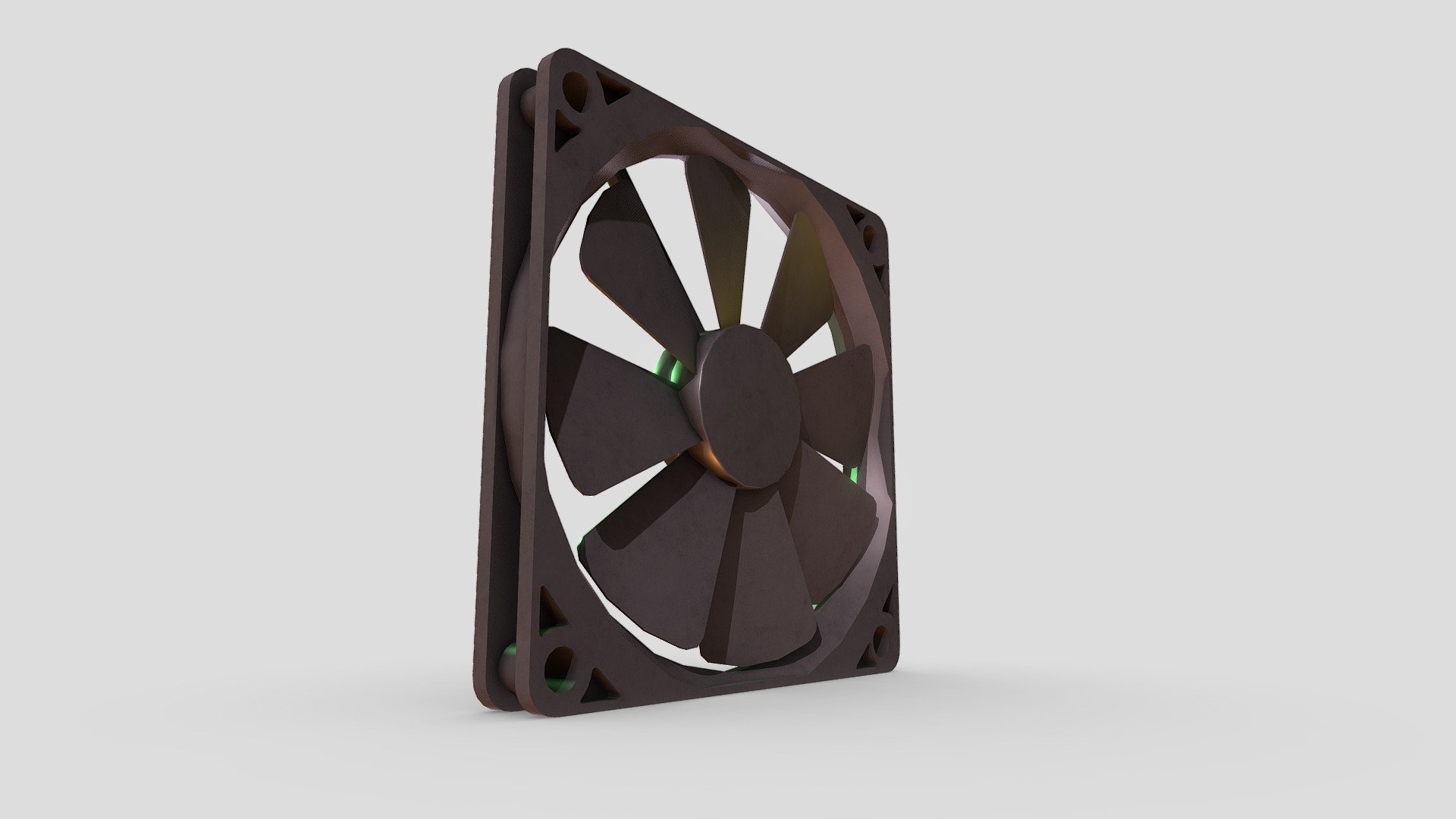 Simple computer fan - Download Free 3D model by Javkal [87e0b81 ...