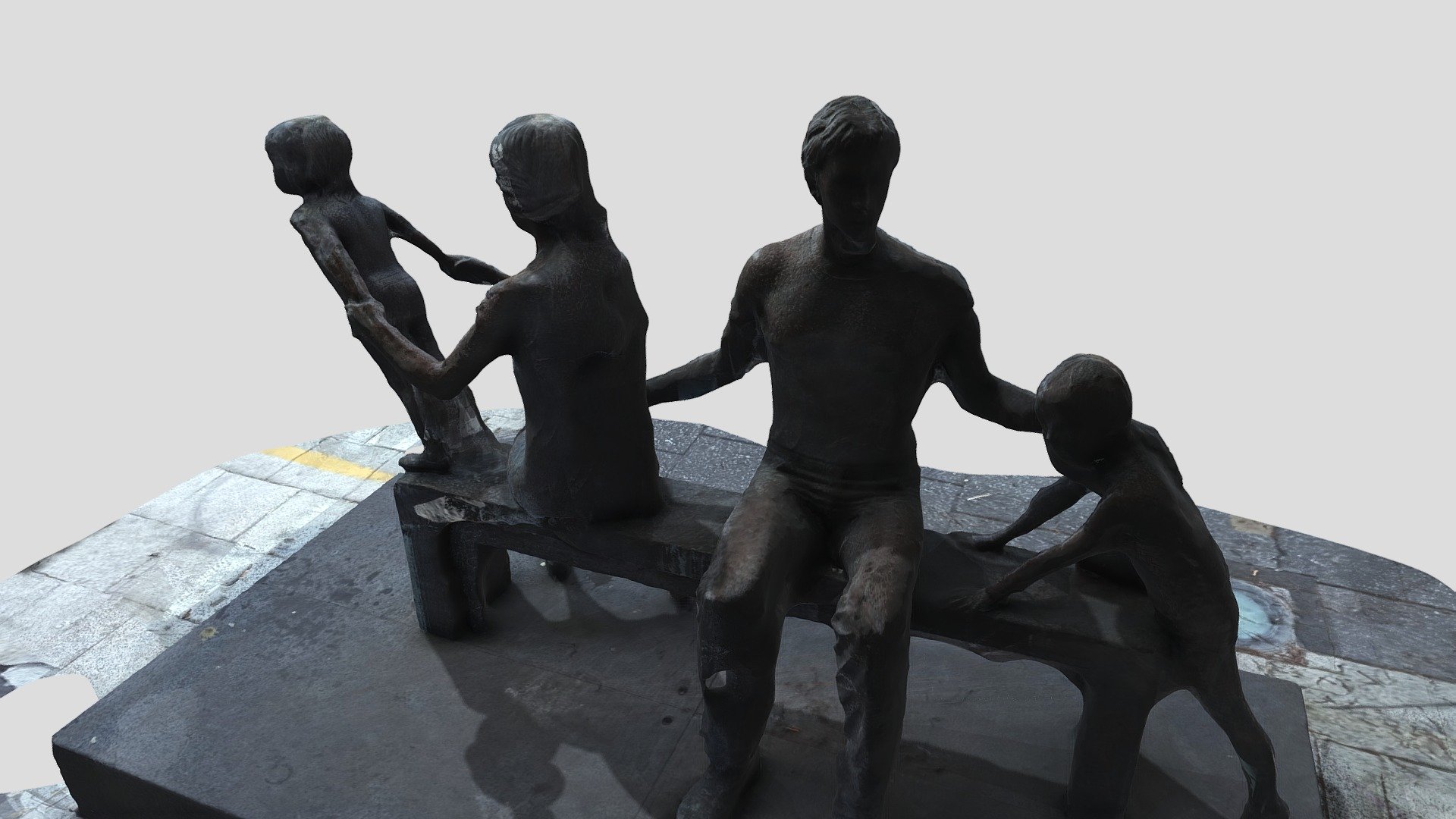 Family Group - 3D model by johnEliotGardiner [87e12cd] - Sketchfab