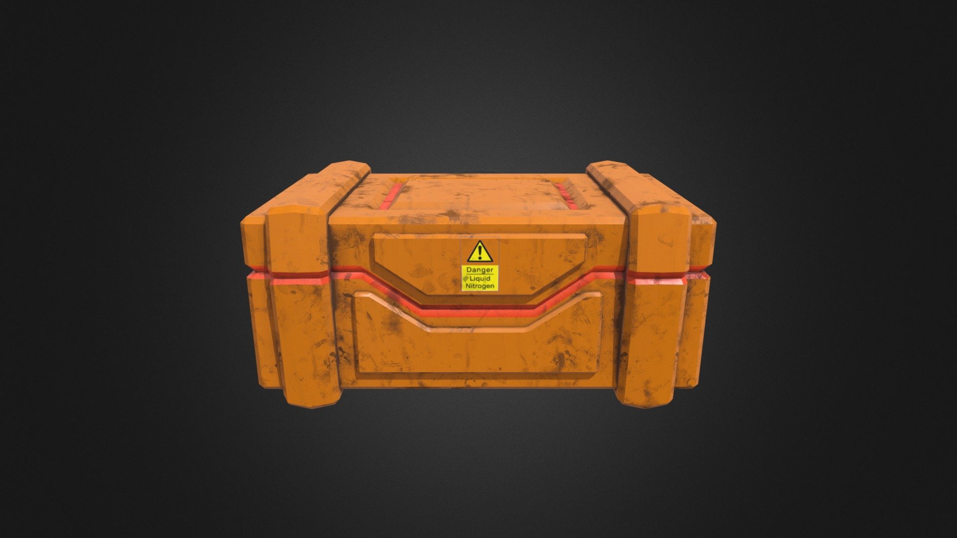Futuristic Crate - Download Free 3D model by Marcel_022 (@Marcel ...