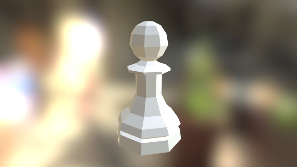 Low Poly Pawn - 3D model by Lefty Studios (@amhadinger) [87e3341 ...