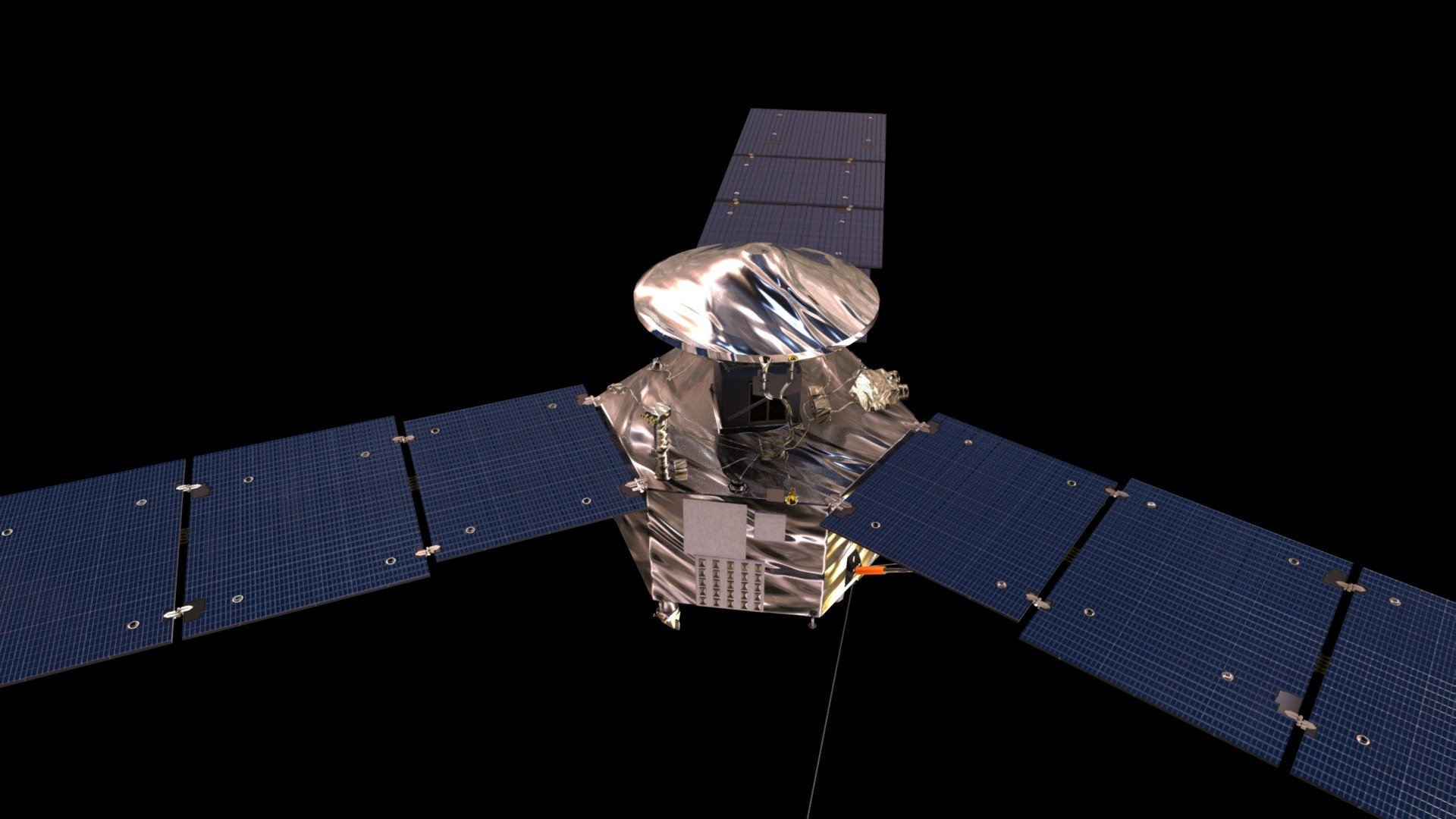 Juno spacecraft - 3D model by Viktor (@vg3dart) [87e4b4b] - Sketchfab
