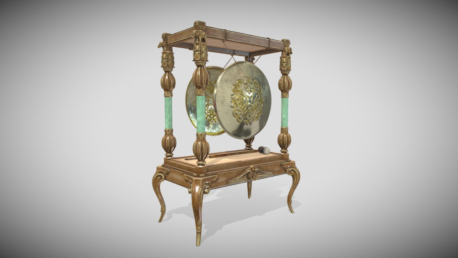 Gong - Hossola - Buy Royalty Free 3D model by Francesco Coldesina ...