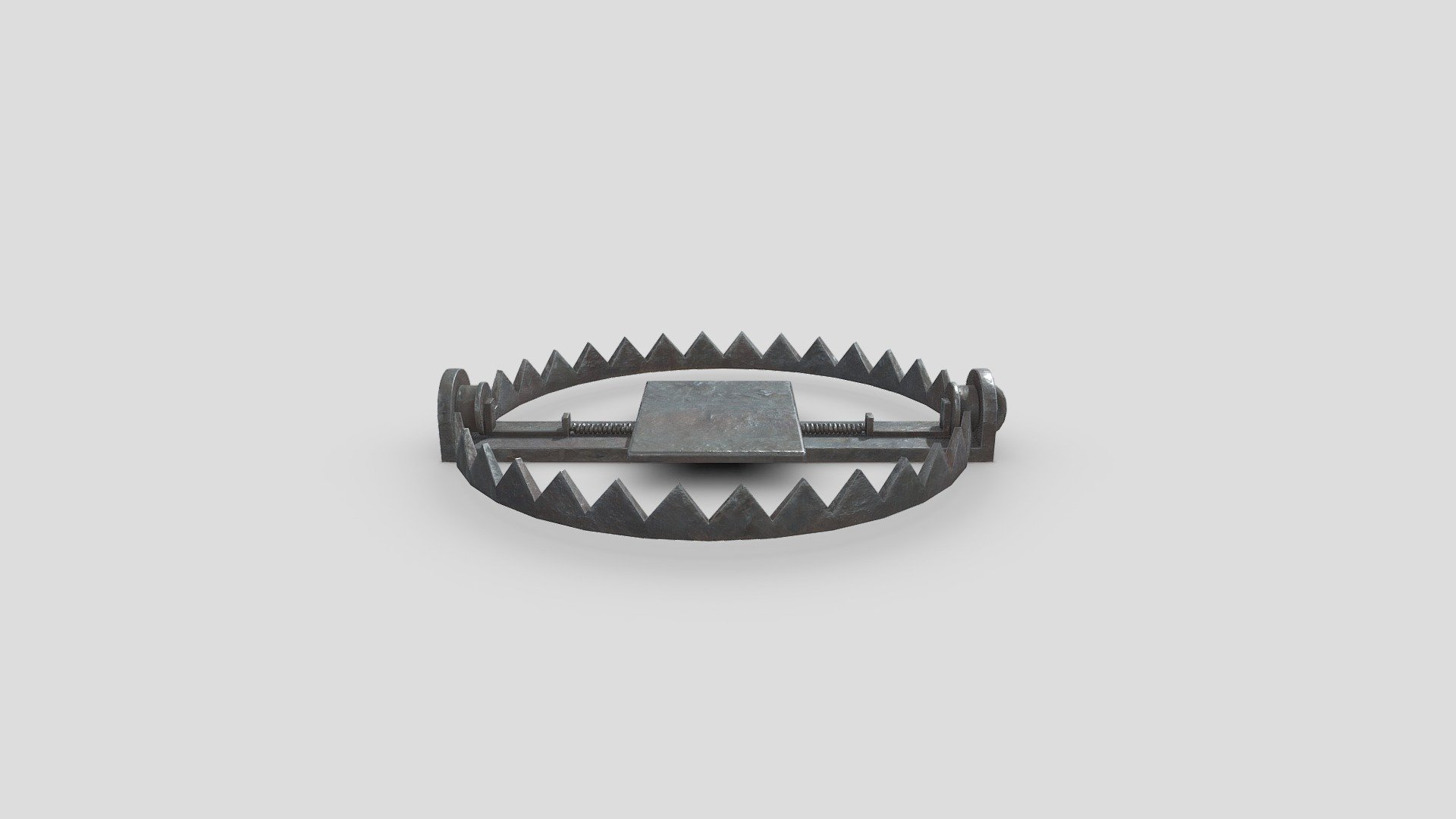 Bear Trap - Buy Royalty Free 3D model by NONEZONYX [87e53a6 ...