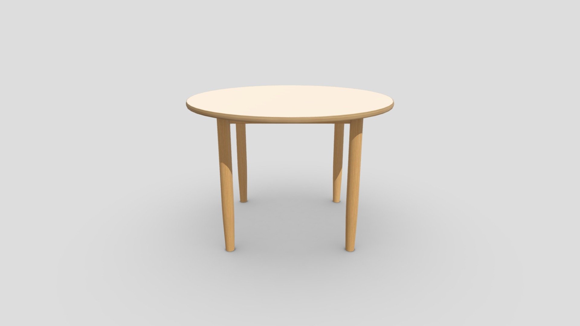 Stick Round Table - Buy Royalty Free 3D model by interior model ...