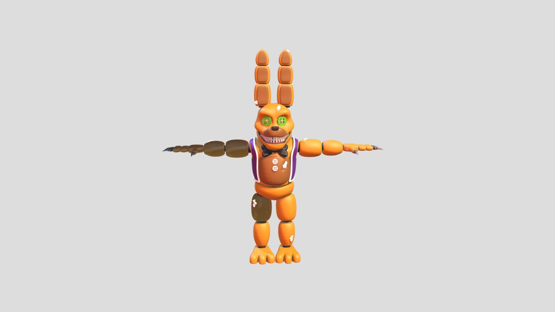 Stylized Plushtrap v3 - Download Free 3D model by ☕Mr. DaBois Official☕ ...