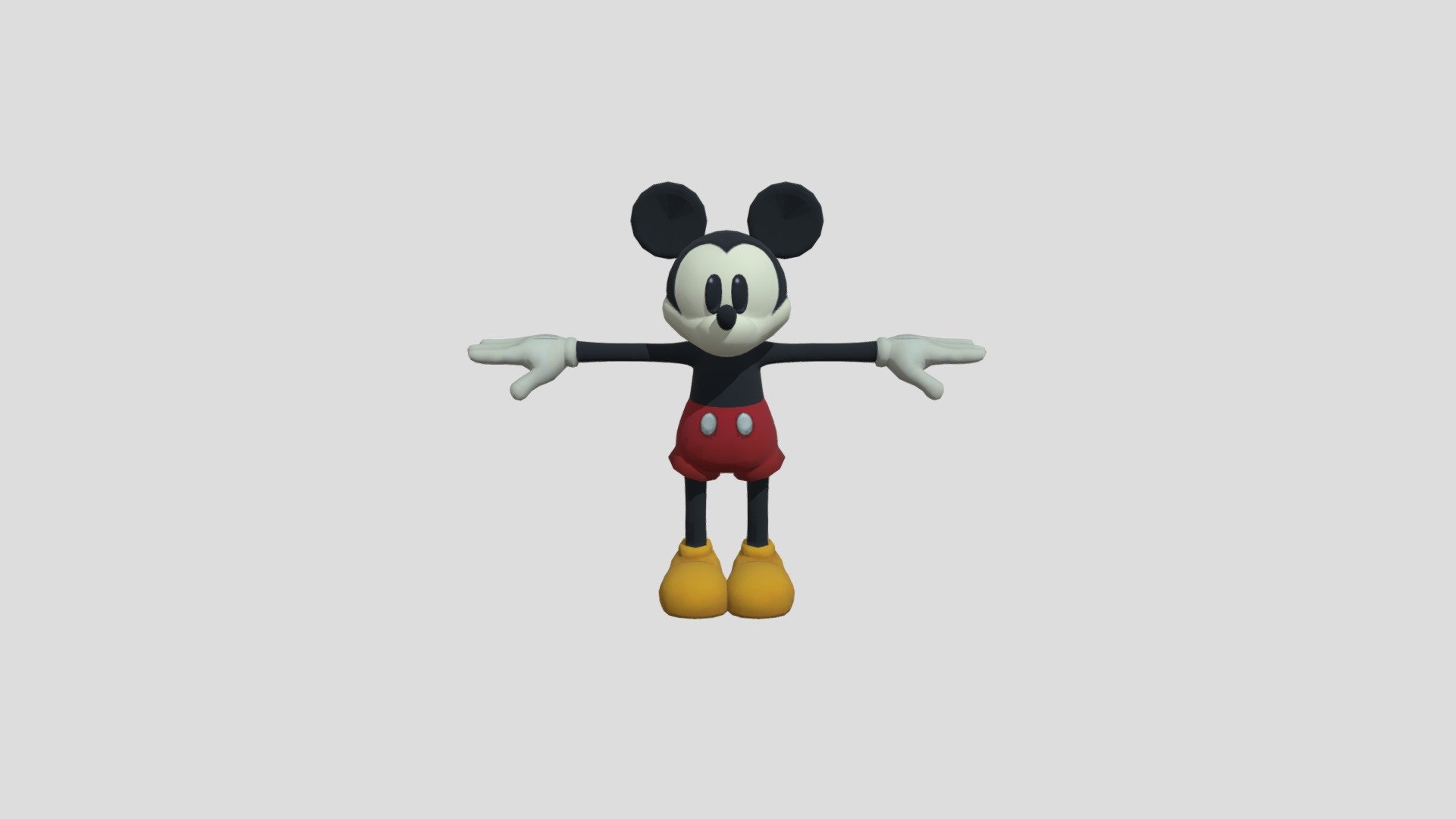 Mickey Mouse - Download Free 3D model by Renato Solar Gomez ...