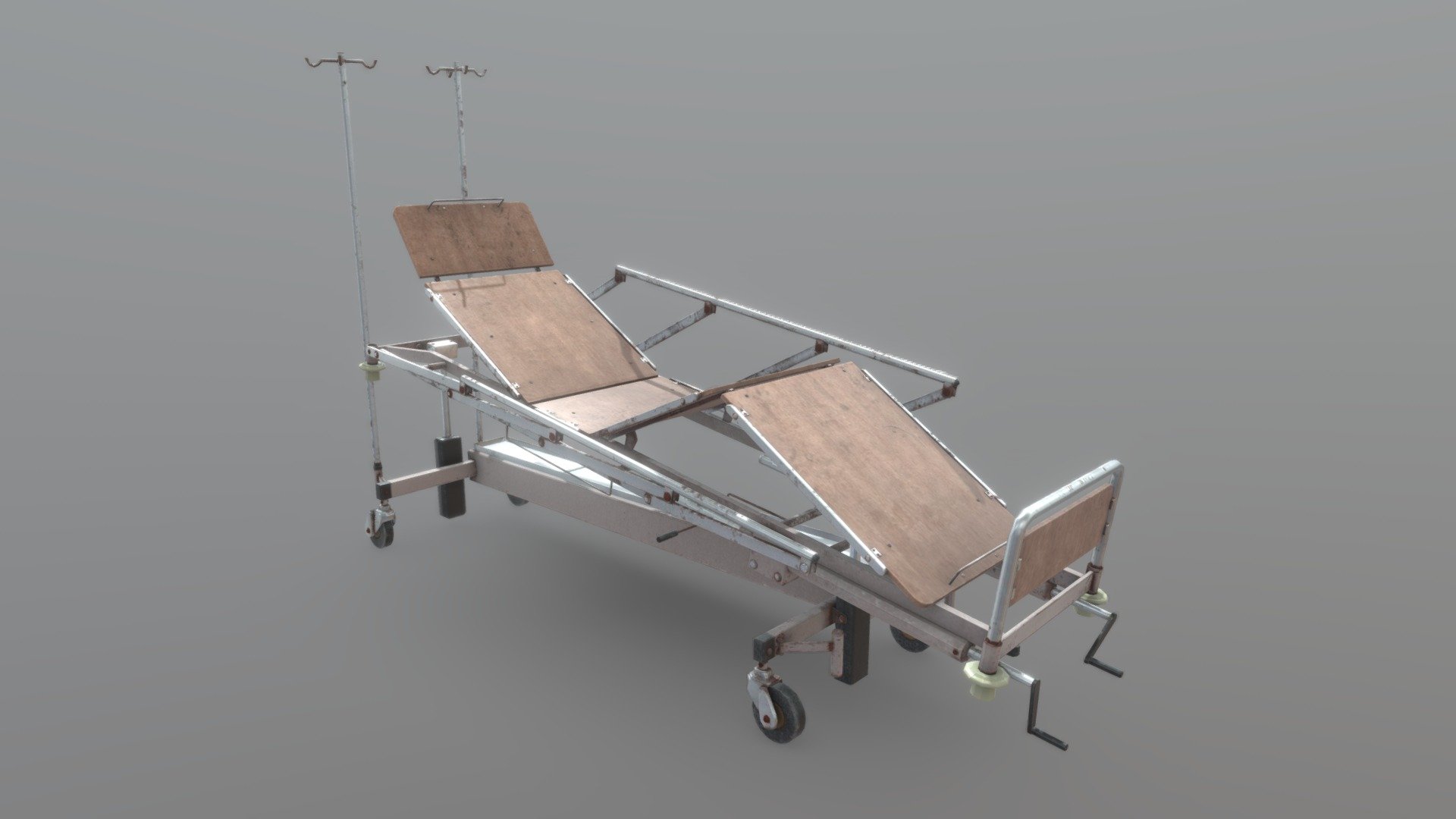 Old stretcher - 3D model by Kamiye_art [87ed21e] - Sketchfab
