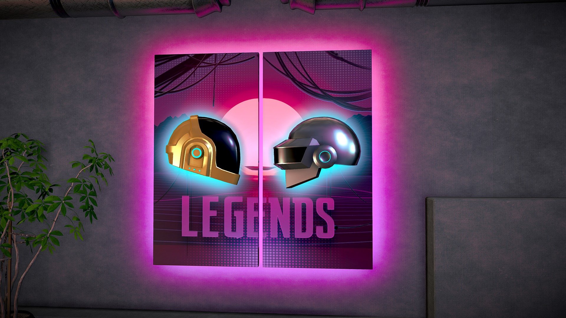 LEGENDS POSTER - Buy Royalty Free 3D model by haykel-shaba (@haykel1993 ...