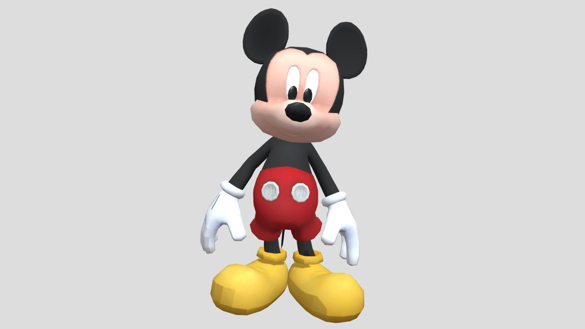 Mickey Mouse From Clubhouse - Download Free 3D model by SMF Features ...