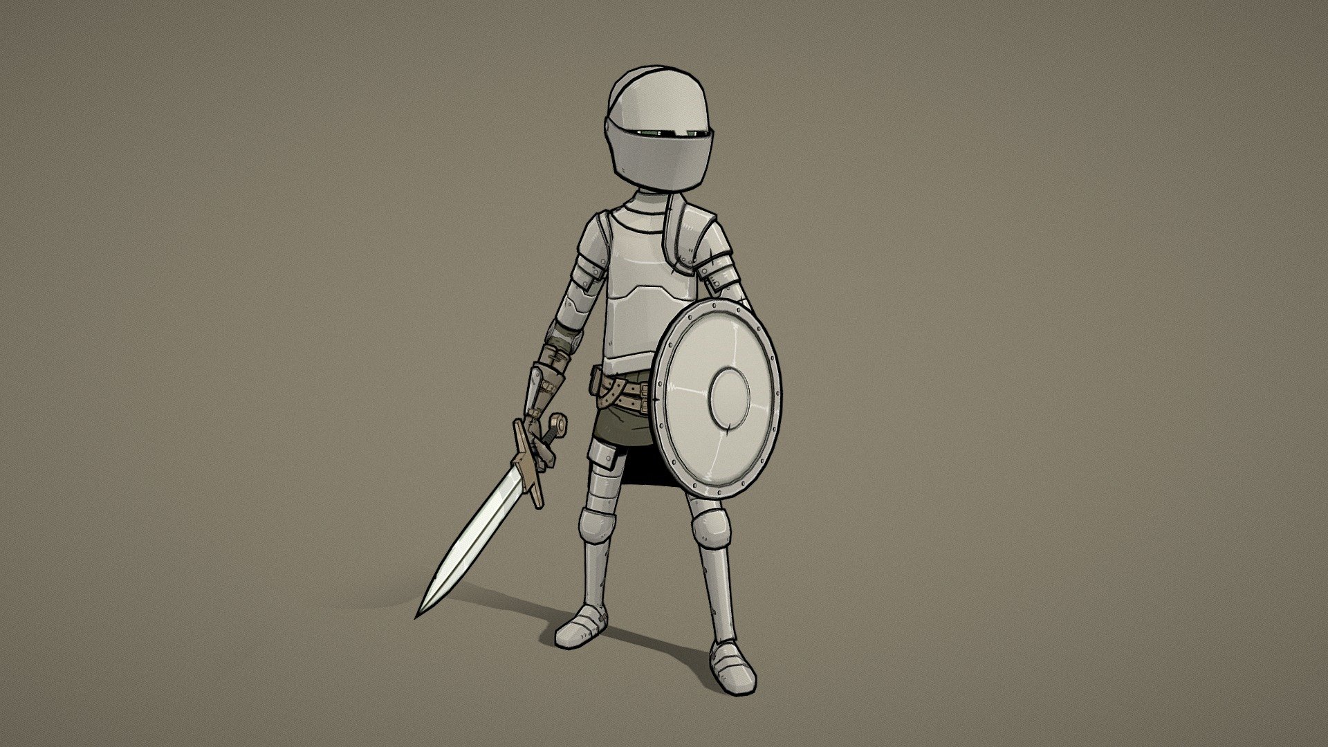 Common Knight - 3D model by P736728 (@penpats.hon) [87ee154] - Sketchfab