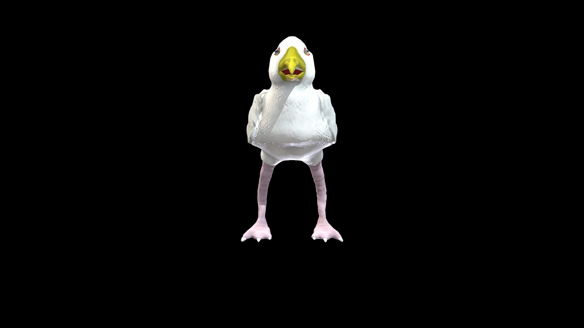 Seagul - Download Free 3D model by AdrielPremer [87ef742] - Sketchfab