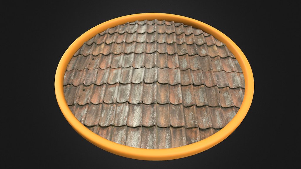 roof tiles 1 - 3D model by 3D MoTex (@goldenagevr) [87efe21] - Sketchfab