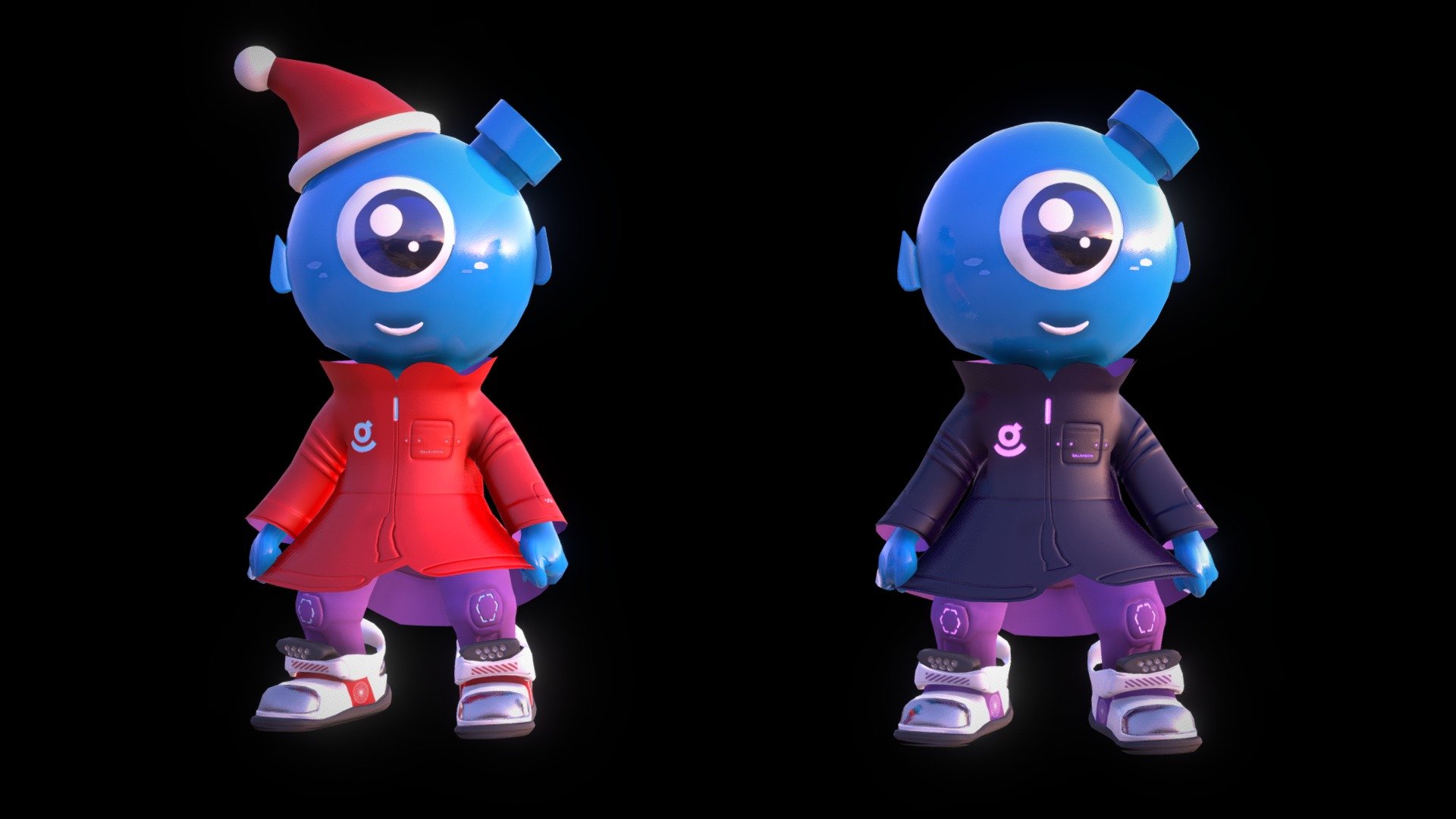Galaxion Mascot (Spatial.io) - 3D model by damir CGI (@damir_cgi ...