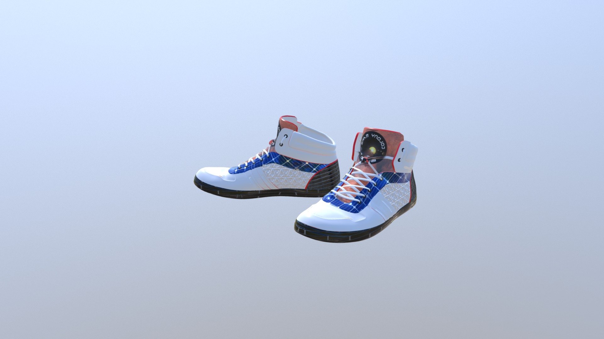 Allegorithmoc Shoe Texture Challenge Entry - 3D model by dragon_venom ...