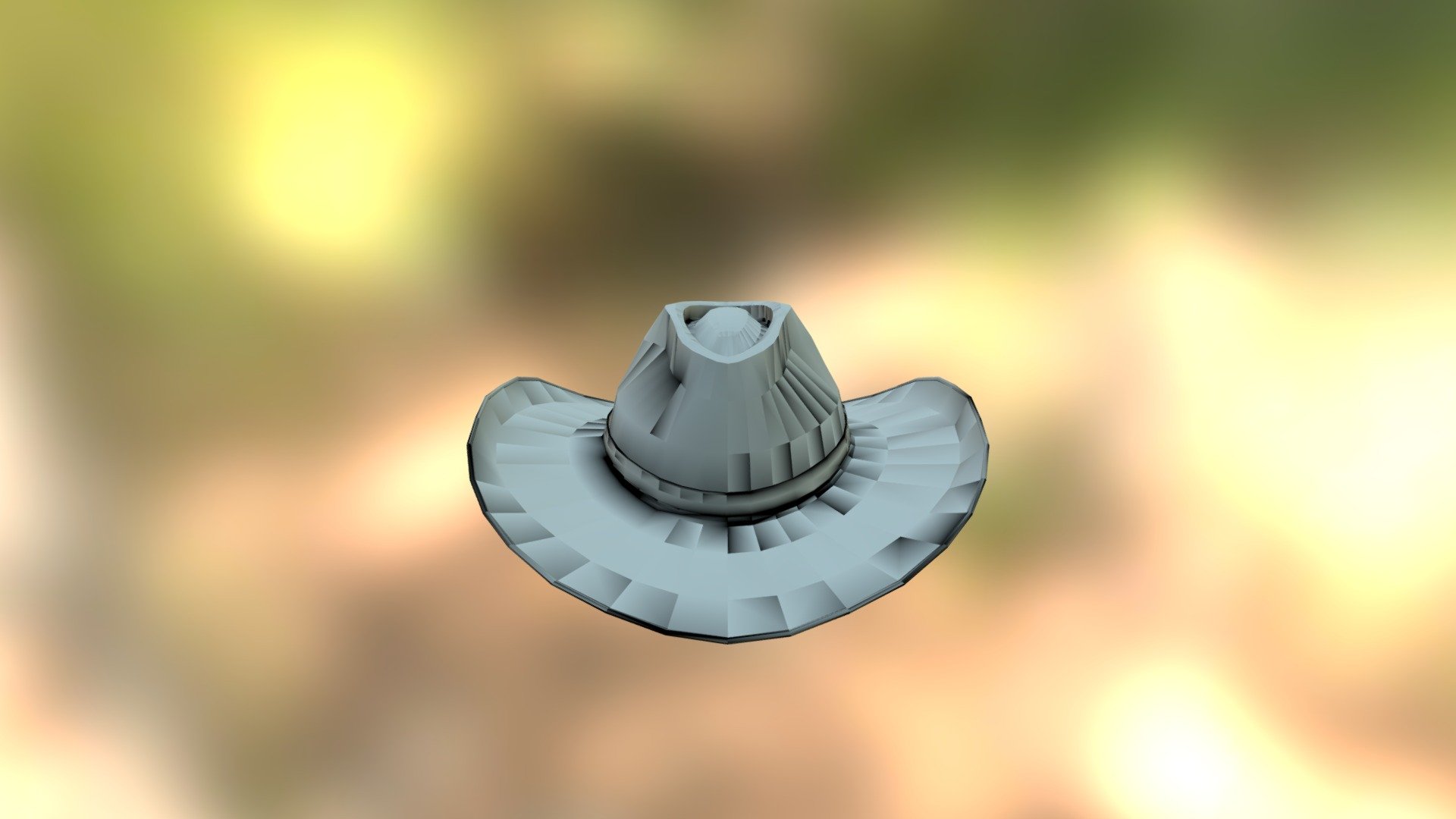 Stetson Cowboy Hat - 3D model by Creative Market (@creativemarket ...