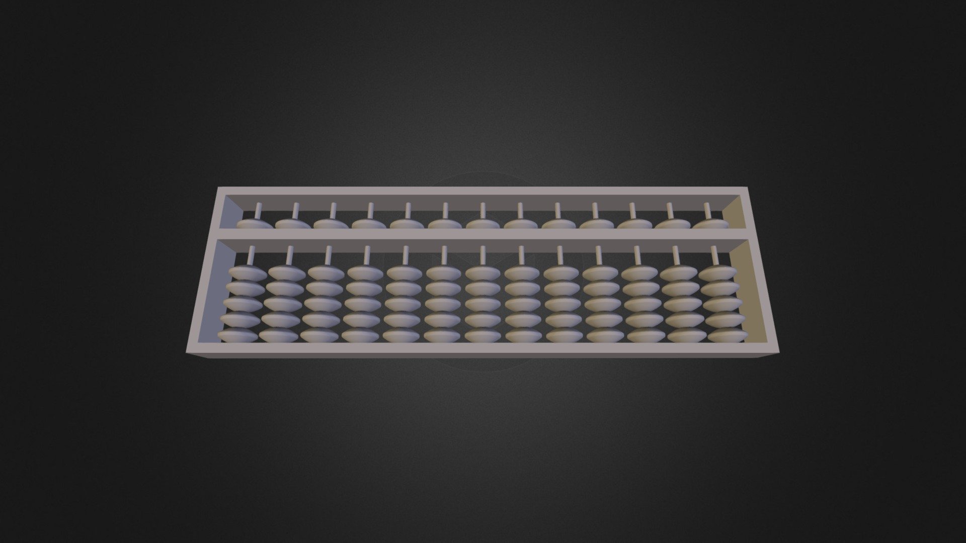 Soroban - 3D model by malheiro [87f26cf] - Sketchfab