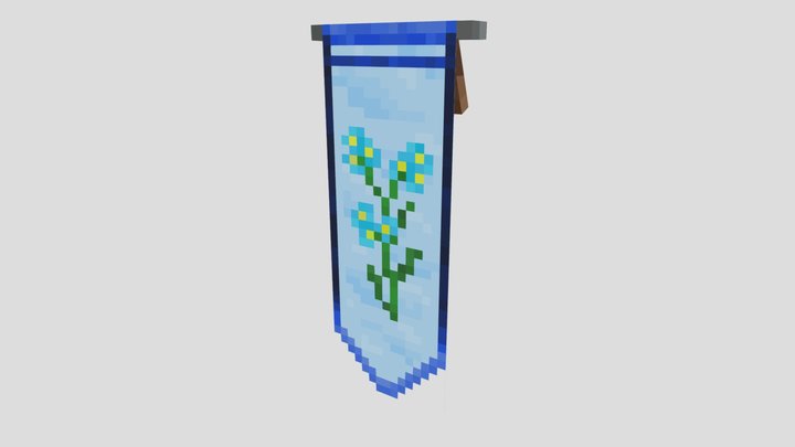 Banner 3D models - Sketchfab