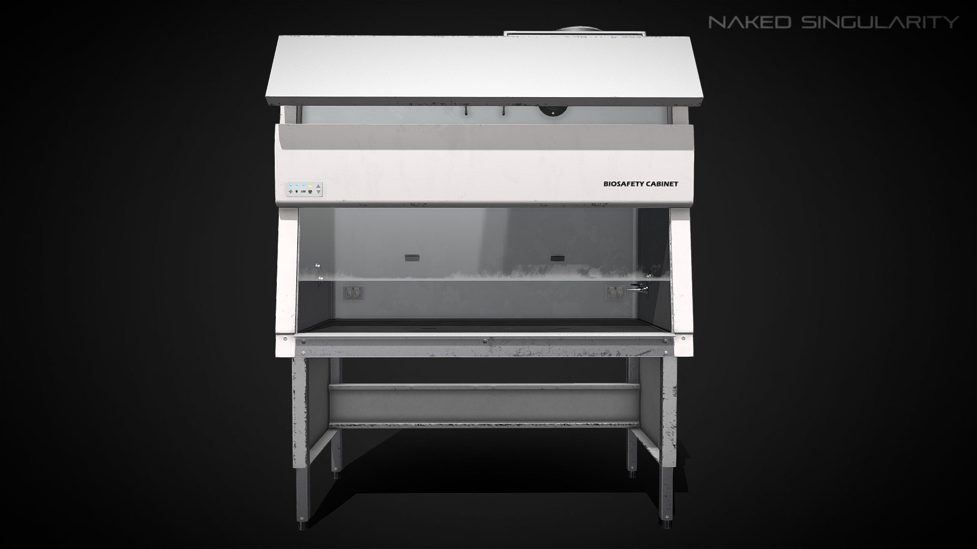 Biosafety Cabinet PBR -White low poly Laboratory - Buy Royalty Free 3D ...