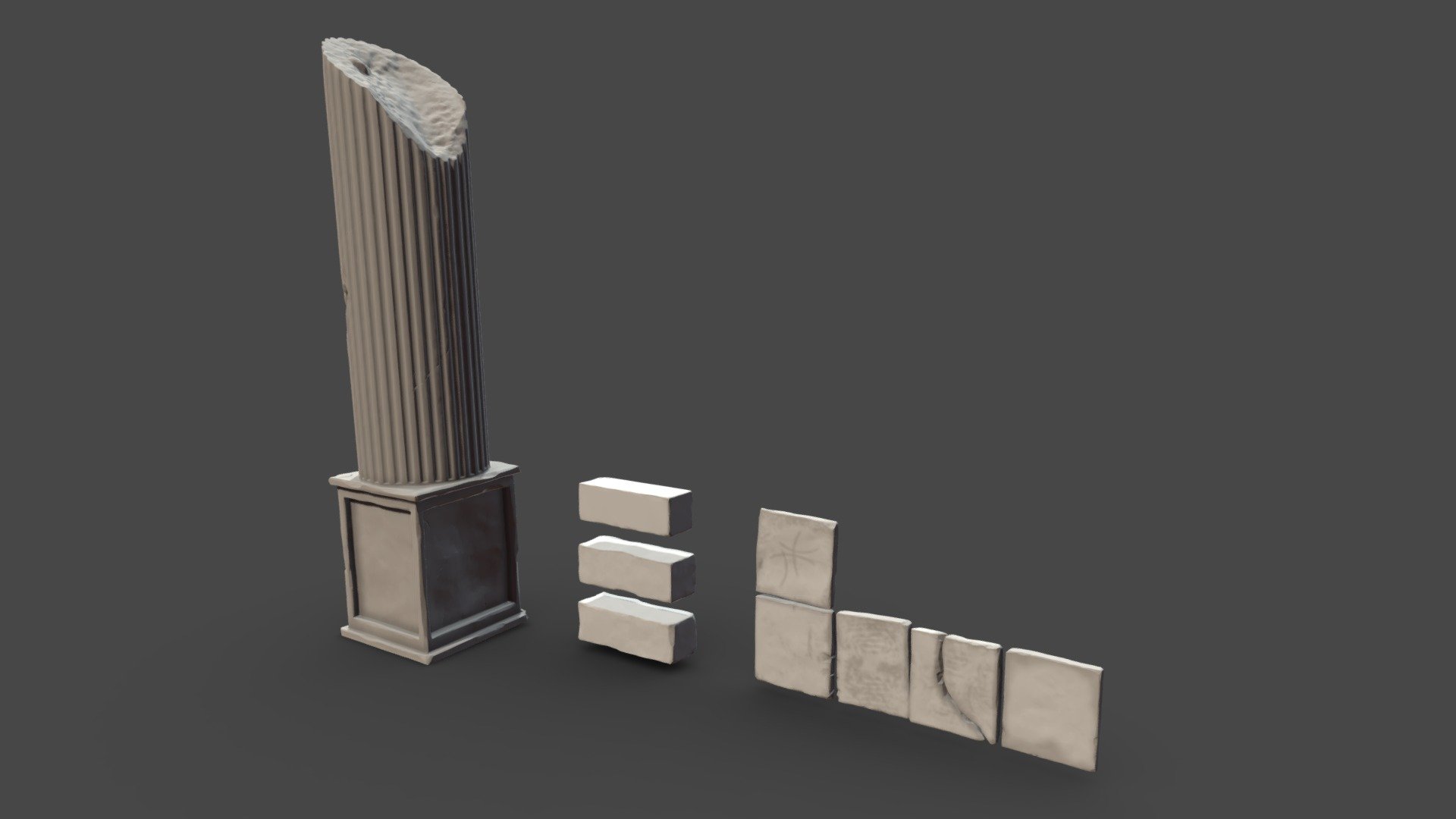 Stone assets - Download Free 3D model by Viktor.Kerkhof [87f4597 ...