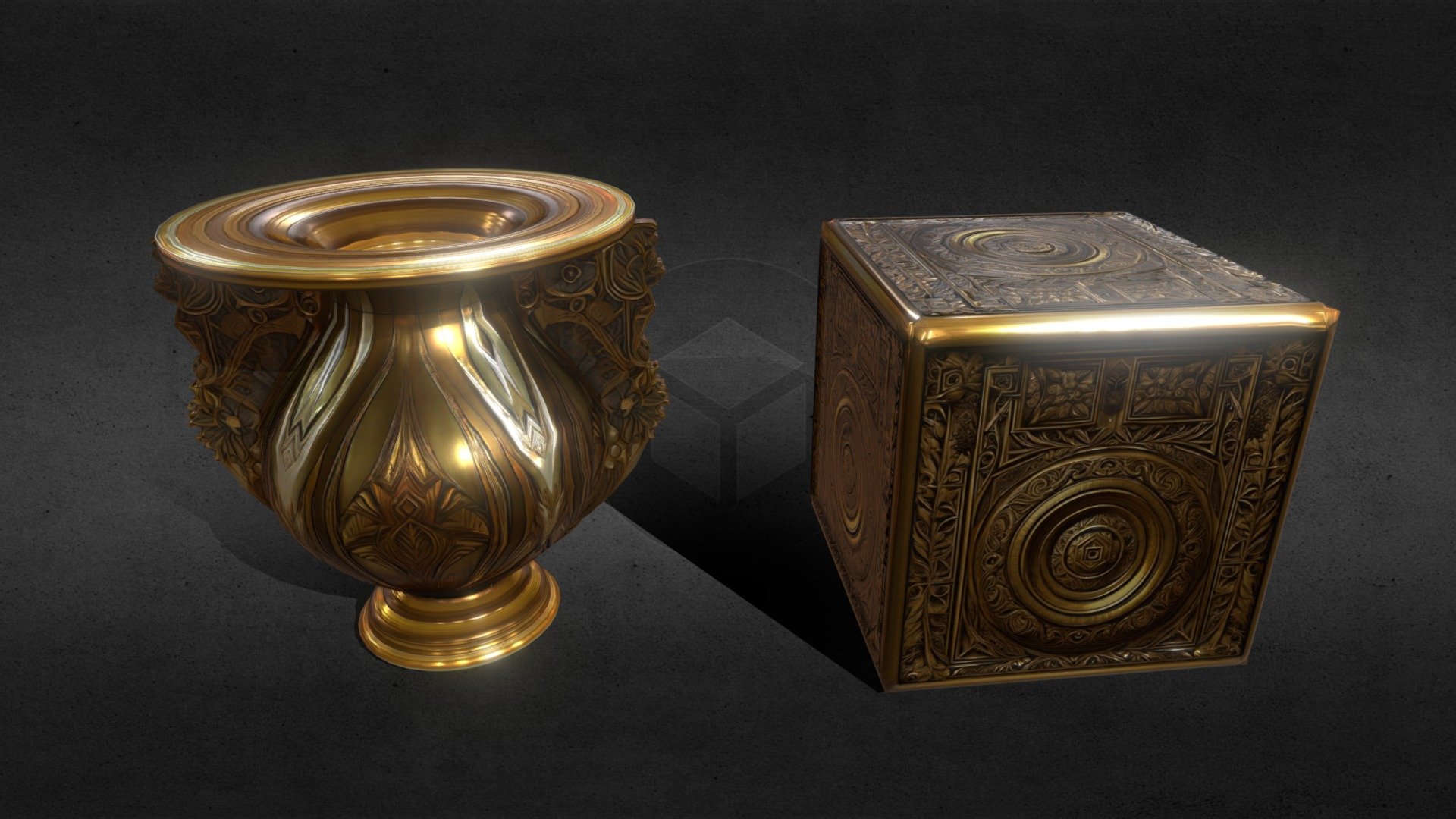 Ancient fantasy relics - Buy Royalty Free 3D model by endike [87f465b ...