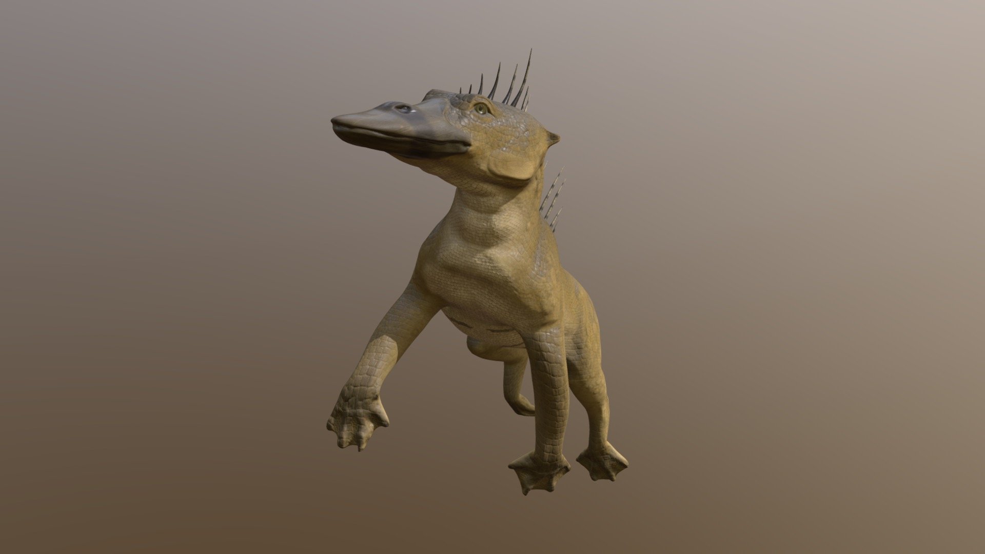 Creature 001 - 3D model by Marlene Bucka (@TheKunterbunter) [87f5aa0 ...