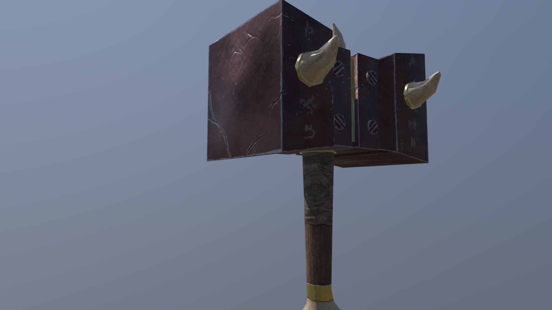 Low poly Hammer - Download Free 3D model by Atlas (@amagangstayo ...