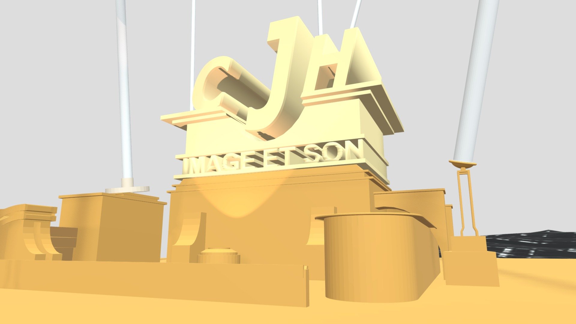 CJH Image Et Son Logo Remake - 3D model by ezrathye [87f6383] - Sketchfab