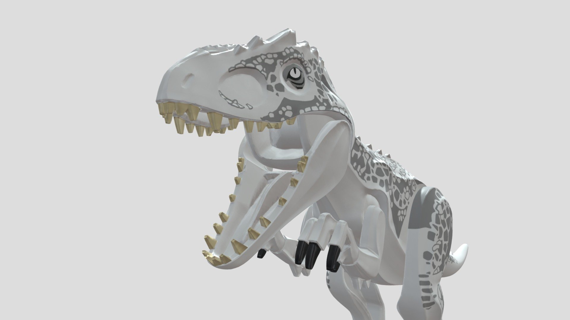 Lego Indominus Rex (REMAKE) - Download Free 3D model by Dominus Tyrant ...