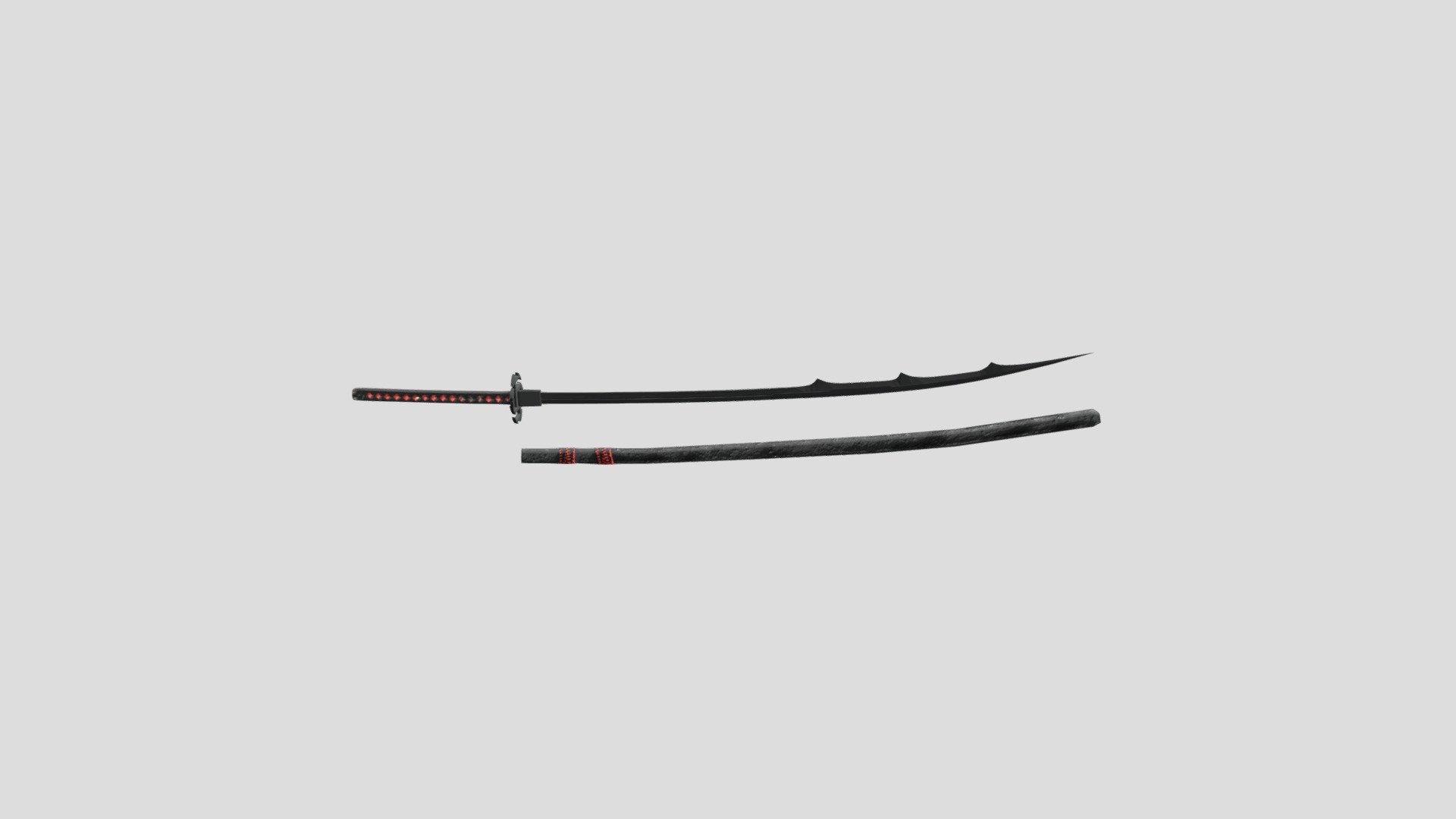 tensa zangetsu - 3D model by ahmedmoussa0015 [87f9212] - Sketchfab