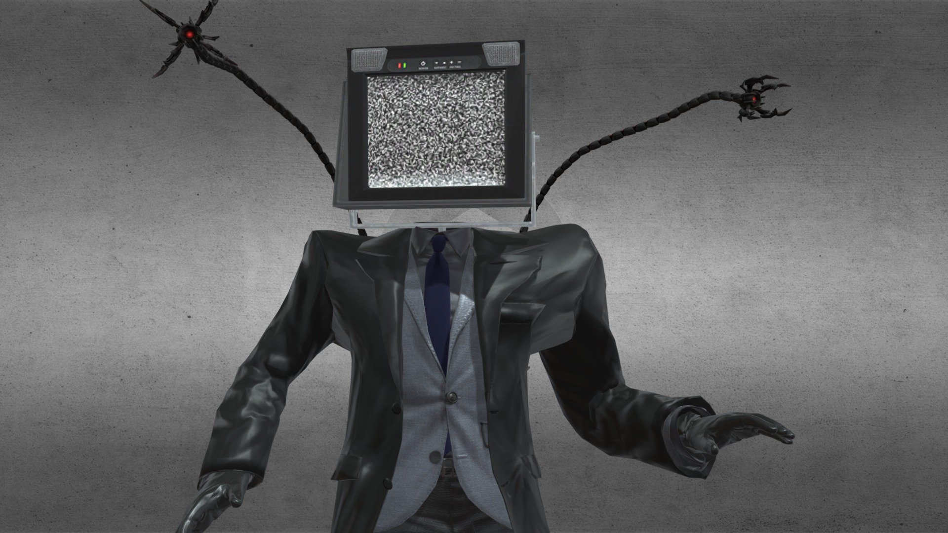 large TV man (ik) - Download Free 3D model by Elite Large Cameraman ...