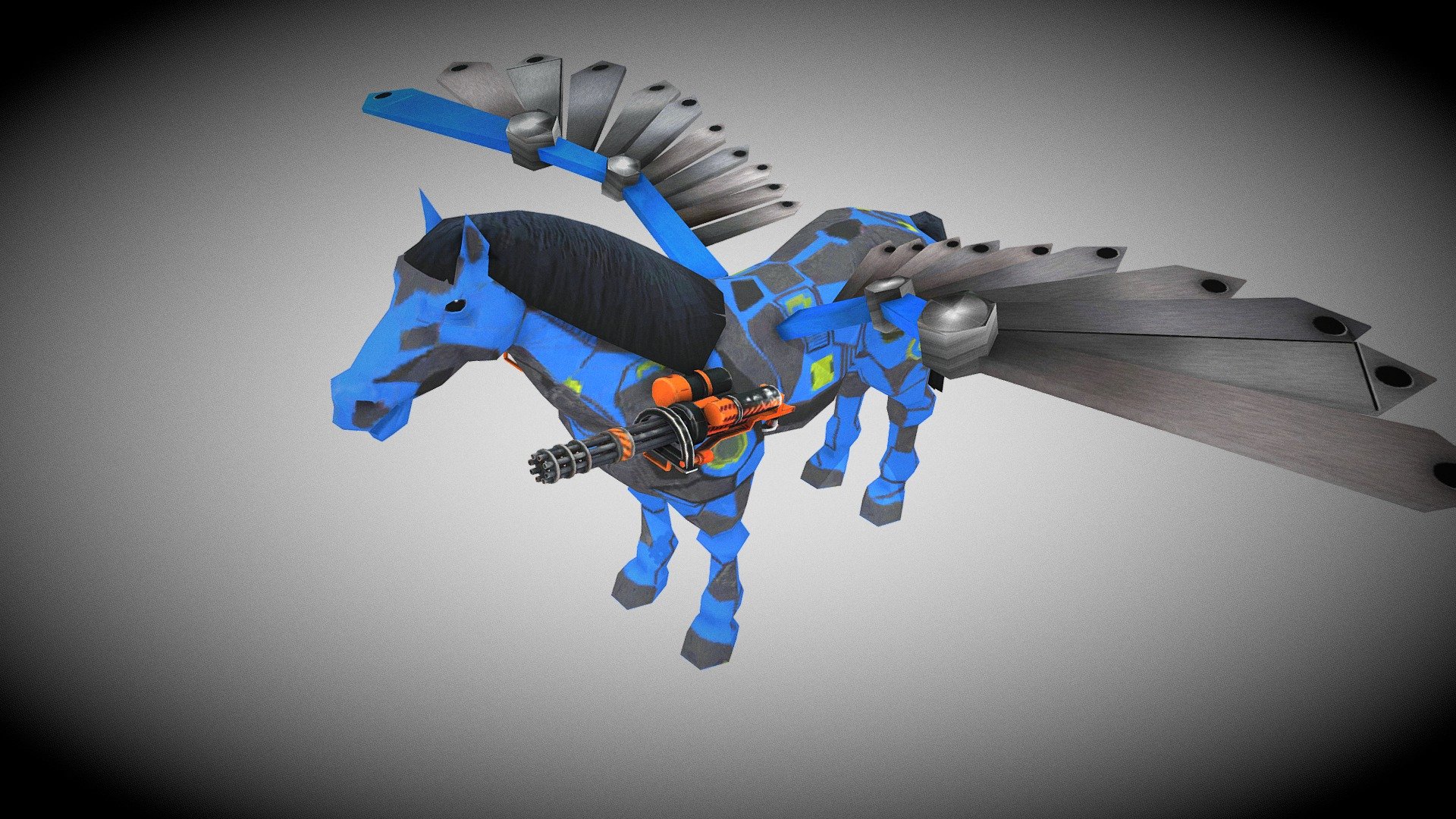 Horse Robo - 3D model by Wasi204 (@hafizzwaseem88) [87fb70e] - Sketchfab