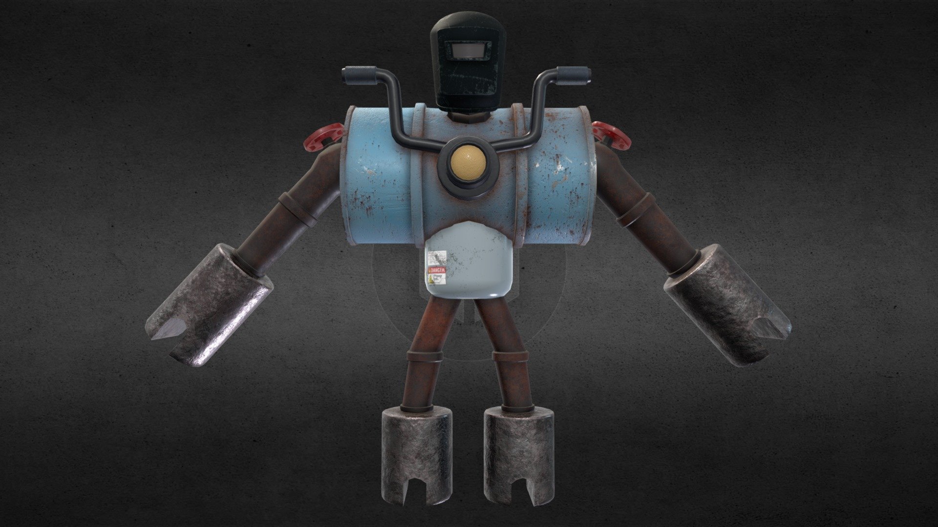 Character - The Welder - 3D model by heathermichno [87fc229] - Sketchfab