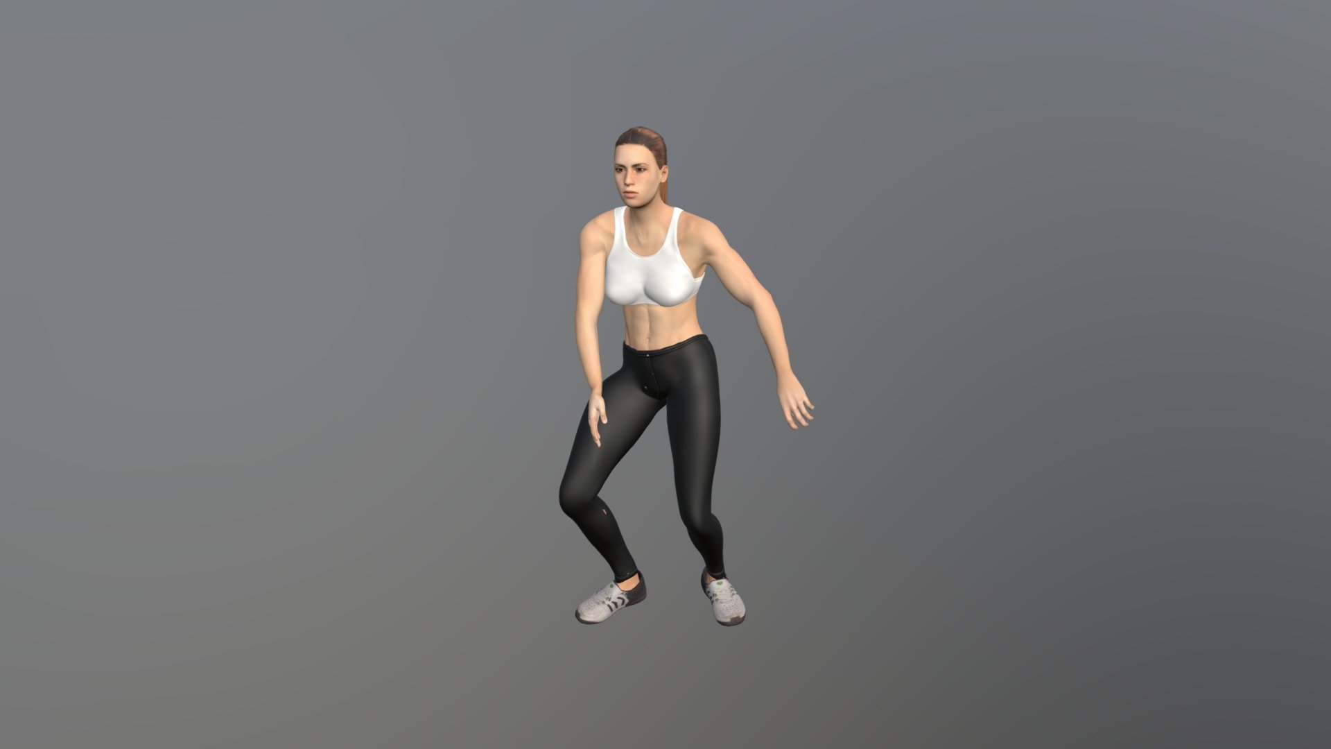 walking and dancing woman - Download Free 3D model by 3D Arena ...