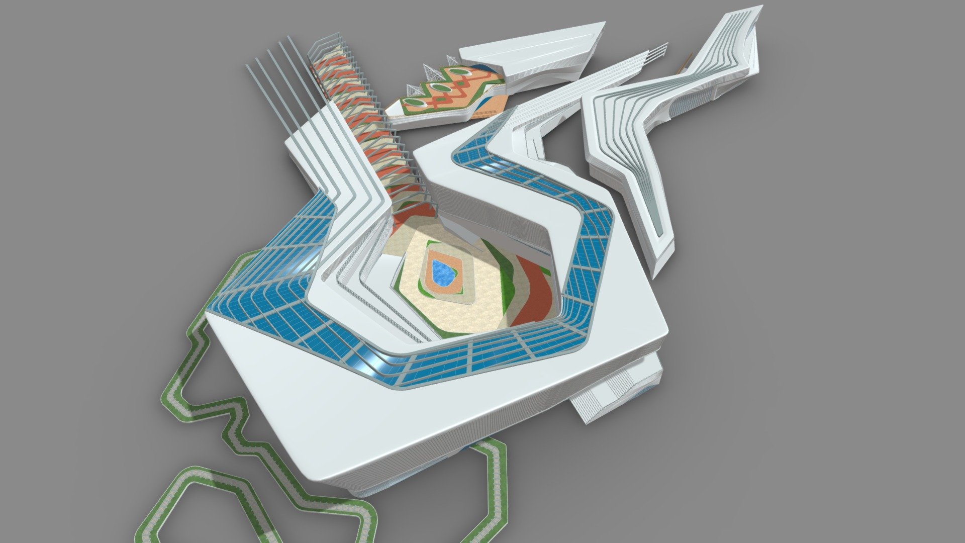0177 - Geological Museum Building - Buy Royalty Free 3D model by Vertex ...