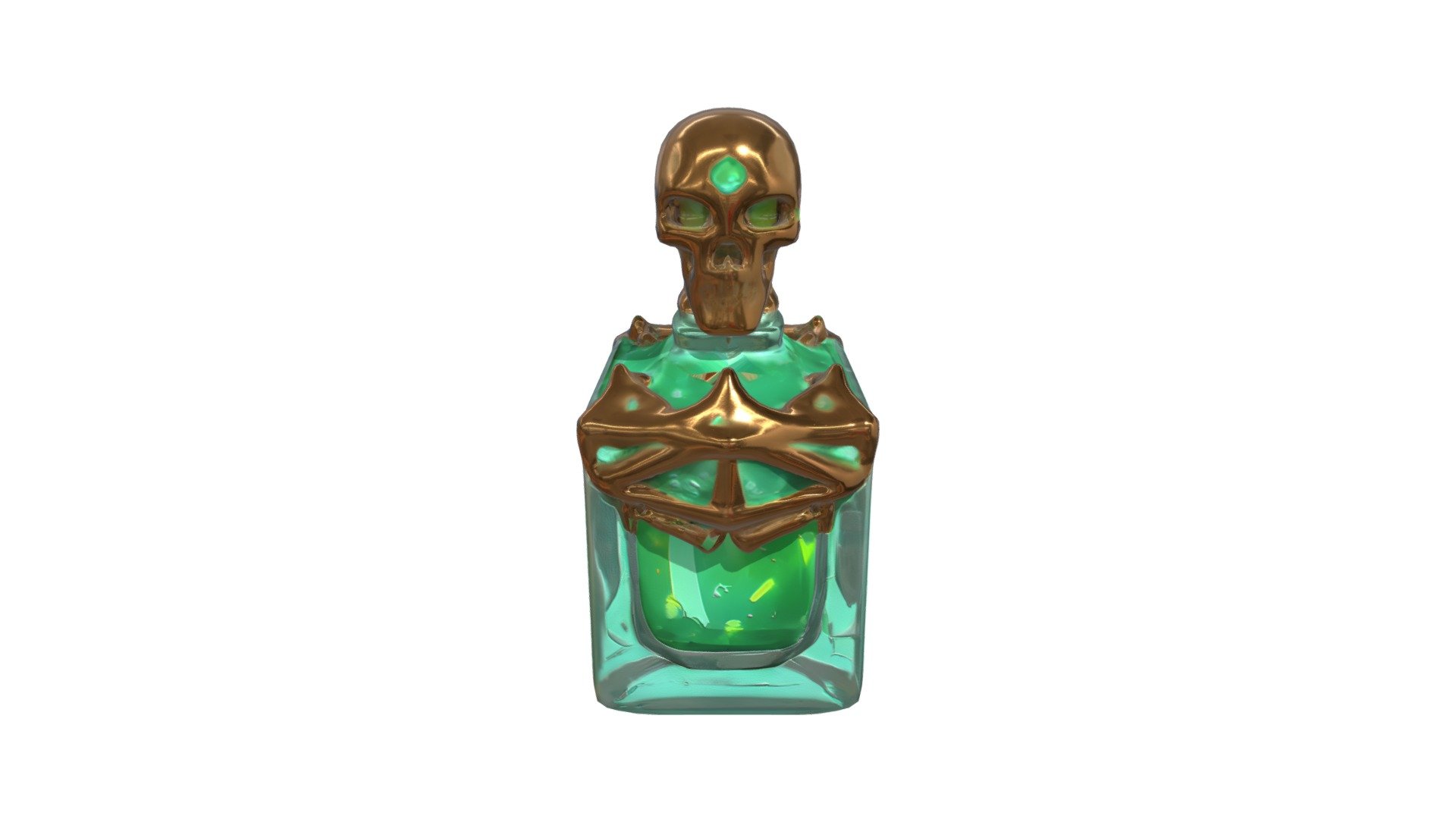 Skull Potion Concept 1 - Download Free 3D model by TheRealGlaucus ...