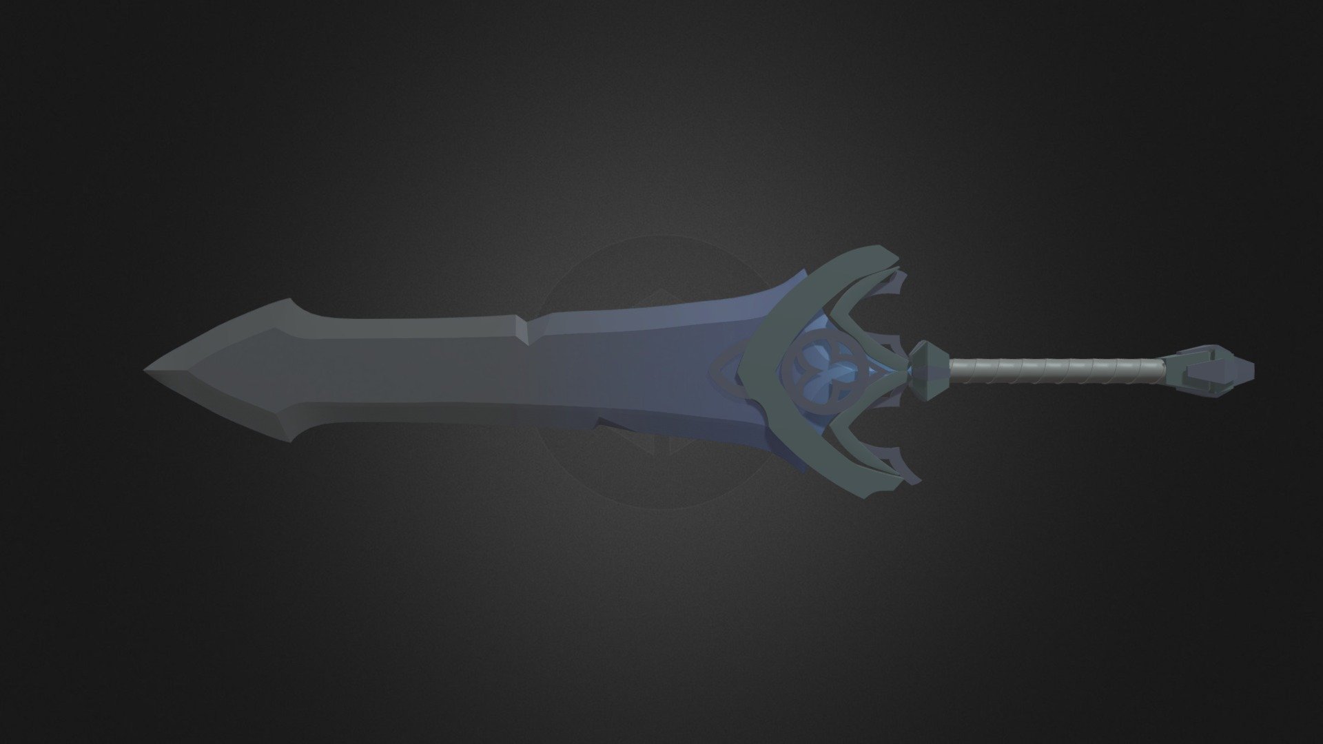 Stylized sword - 3D model by GeorgeWaites [87fed2d] - Sketchfab