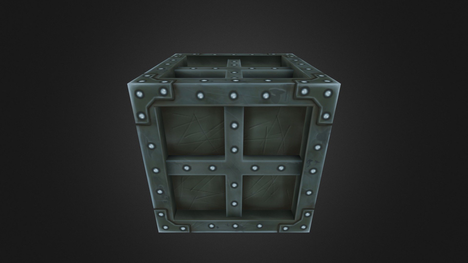 Metal Box - 3D model by seanwarton [880071f] - Sketchfab