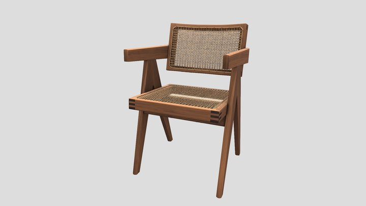 Rattan-chair 3D models - Sketchfab