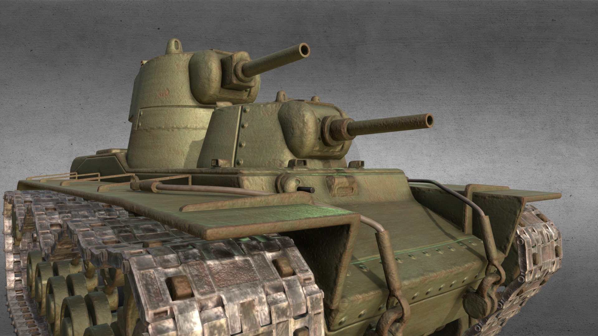 SMK Tank - 3D model by GMB (@ParkSeonGwang) [88010e4] - Sketchfab