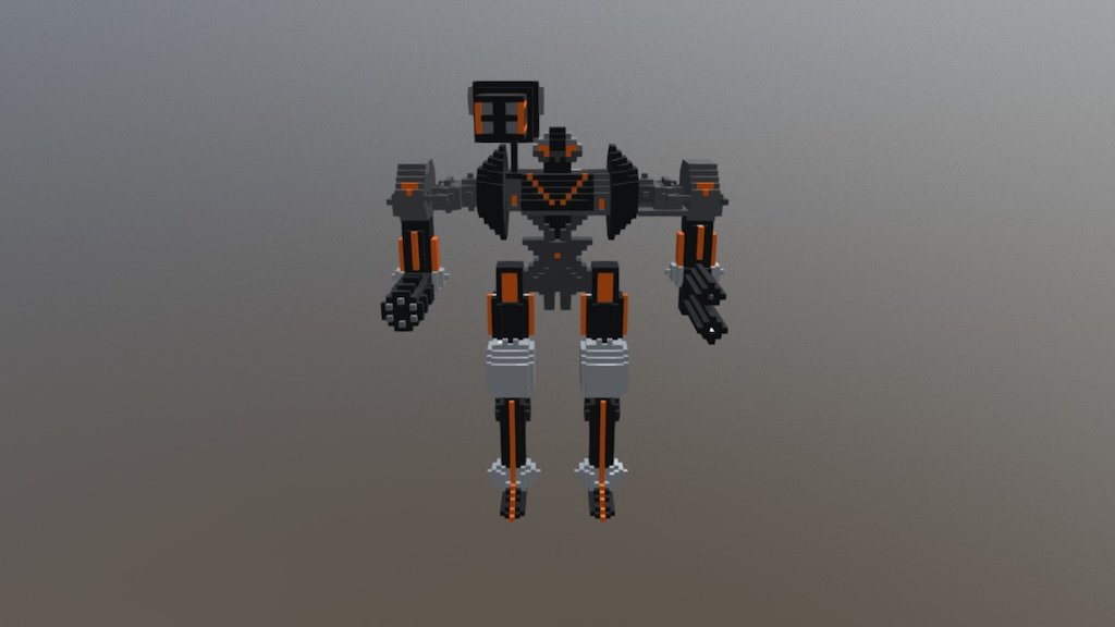 ROBOT - 3D model by Biker023 [88030d5] - Sketchfab