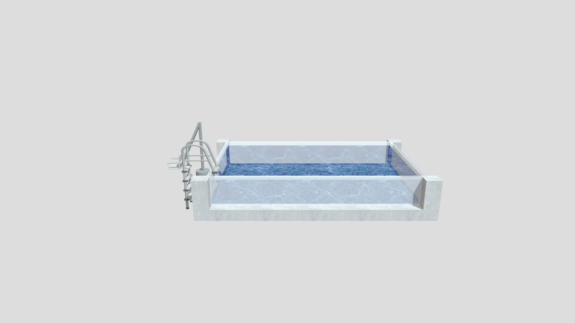 Pool transparent - 3D model by RIKreationsDesign [880353b] - Sketchfab