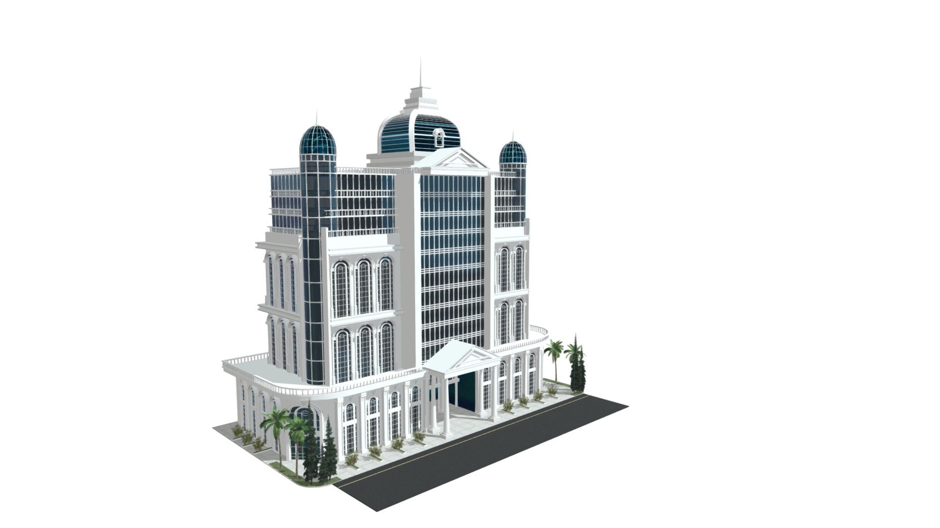 diwan tower - 3D model by Egy-maps [8806258] - Sketchfab