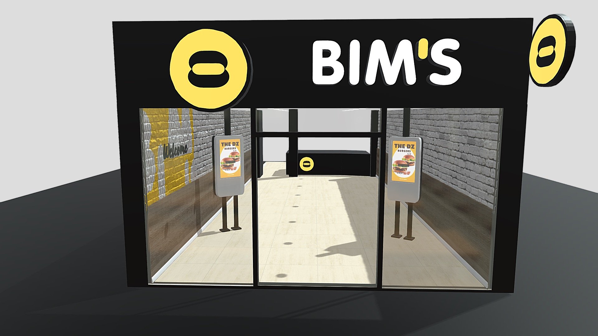 Ilford Shop 3D Design V6 - 3D model by graficity [8806879] - Sketchfab